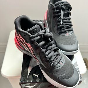Puma | Shoes | Bnib Puma Lamelo Ball Mb2 Black Sunset Glow Size 45y ...